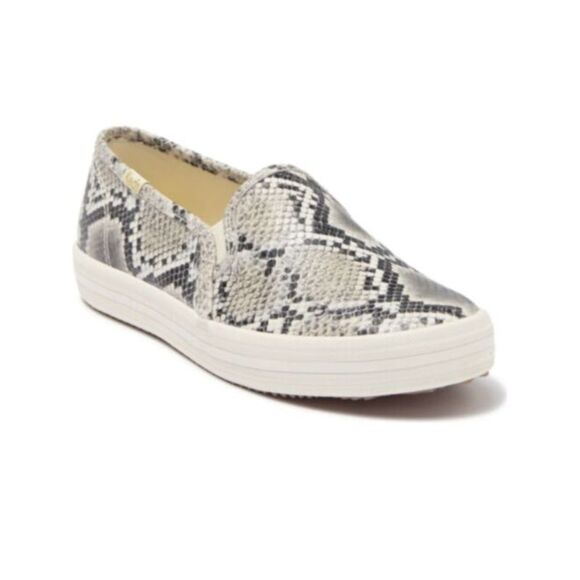 Keds | Shoes | Nwt Keds Womens Beige Snake Double Decker Toe Platform ...